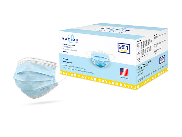 Face Mask - ASTM Level 1 (50 masks) – Good Origins